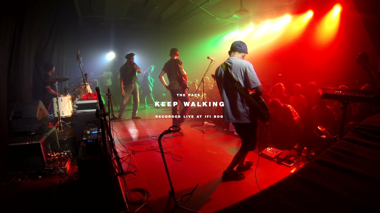 The Paps - Keep Walking (live concert) - YouTube