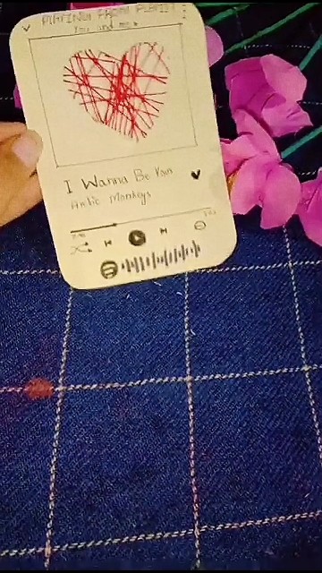 Diy Spotify card🎧#art and craft#new shorts#shorts - YouTube