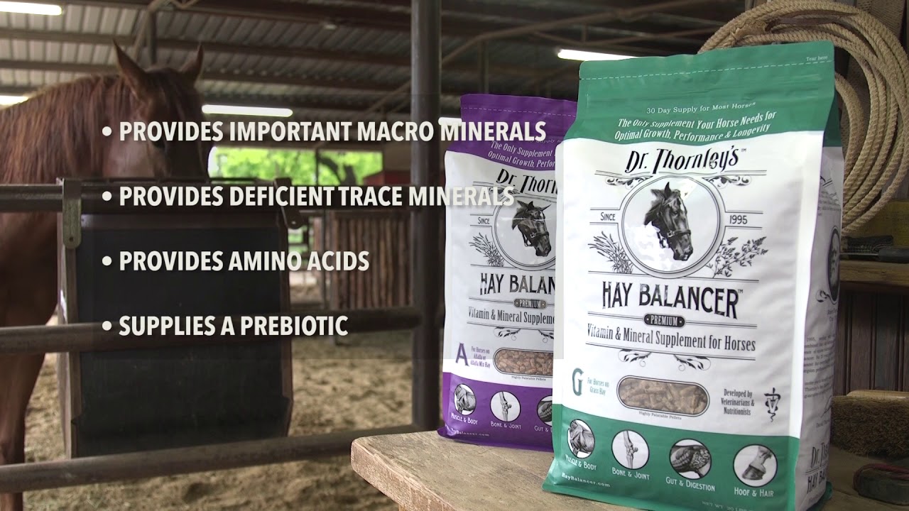 Dr. Thornley's Hay Balancer - How It Works - YouTube