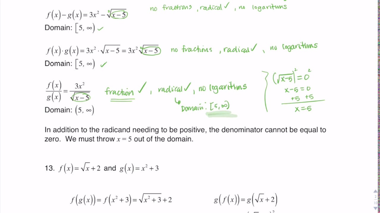 Math 21 HW Section 3.4 #9 - YouTube