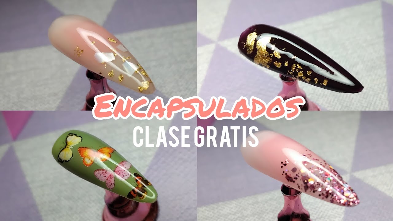 CLASE GRATIS ENCAPSULADO PARA UÑAS DE ACRILICO POLYGEL JELLY TIPS SOFT ...