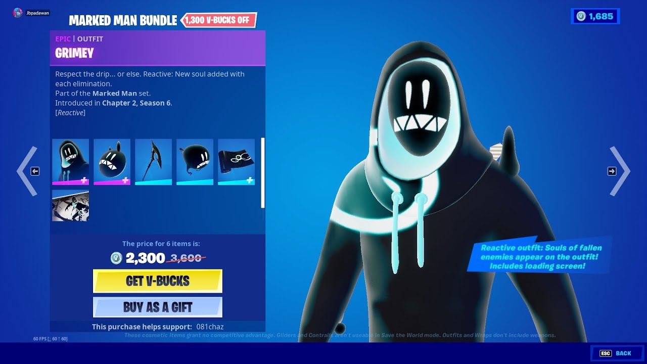 Grimey Bundle Is Back! (Fortnite Battle Royale) (Item Shop 8/11/21 ...