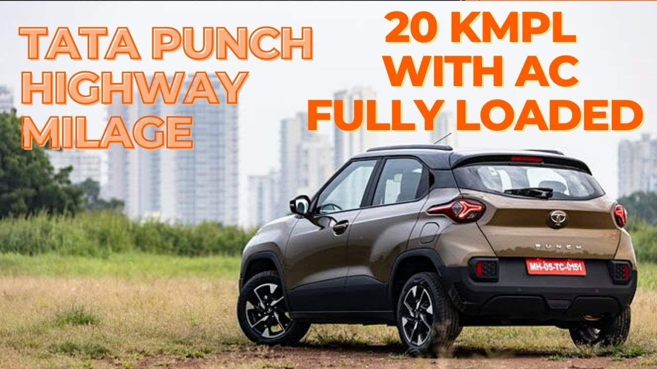 Tata punch highway milage after 8000 km driven. Owner experience review ...