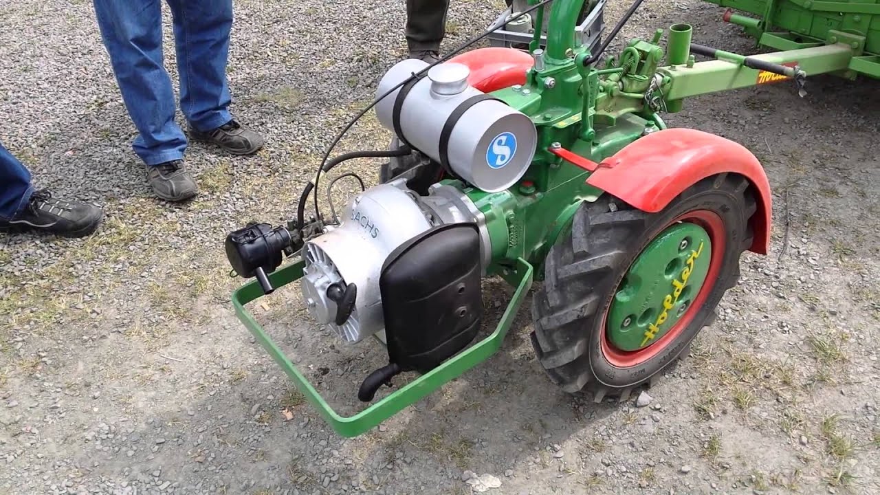Holder E6 mit Wankelmotor wird gestartet - Holdertreffen 2015 ...