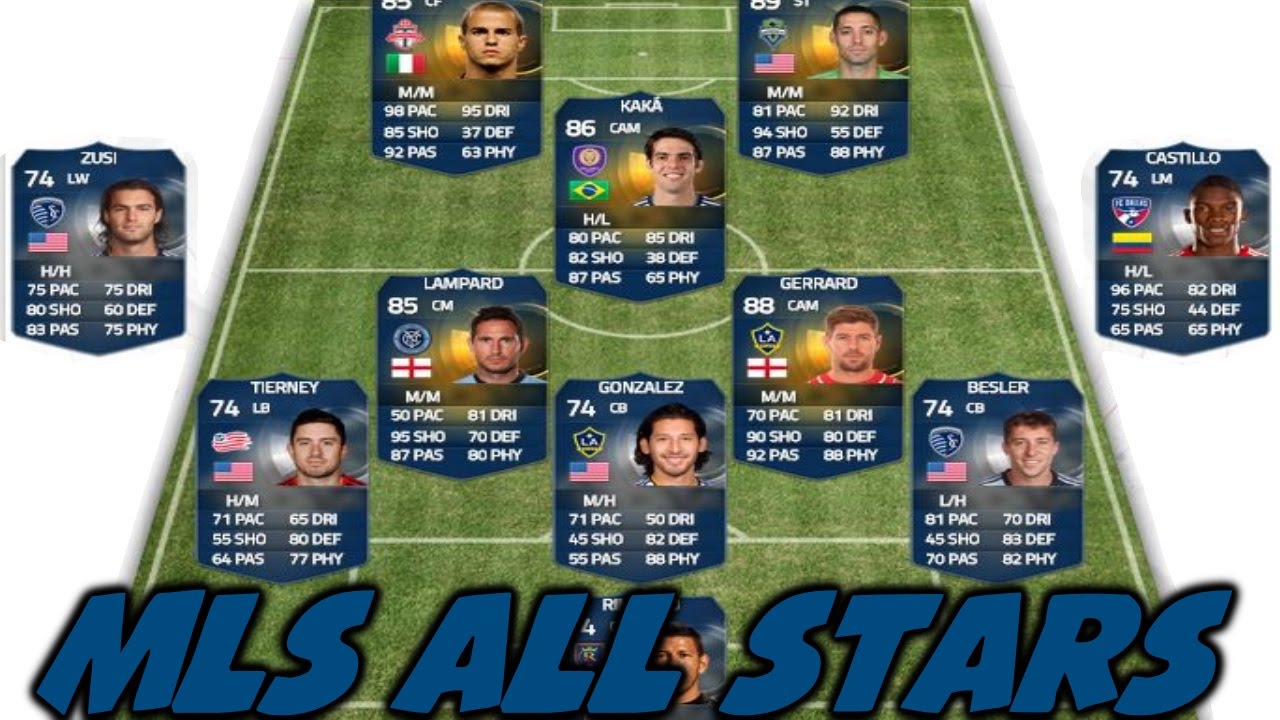 FIFA 15: CONFIRMED MLS ALL STARS CARDS ft. TOTS Dempsey, TOTS Gerrard ...
