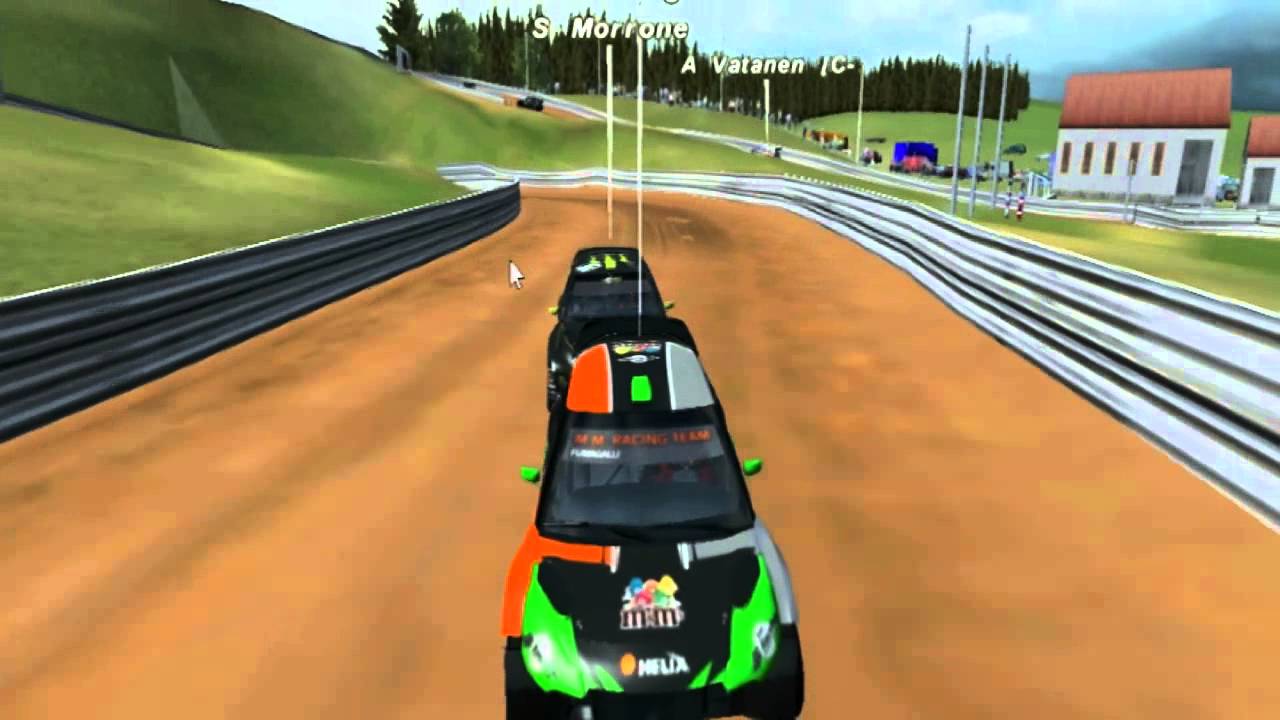 rFactor Rallycross Vacci Lisciu Crash - YouTube
