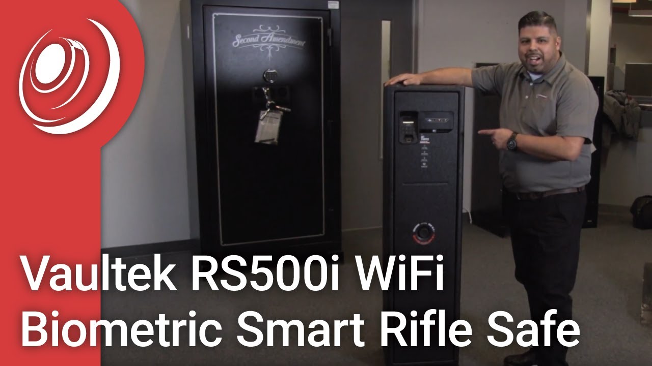 Vaultek RS500i WiFi Biometric Smart Rifle Safe Video - YouTube