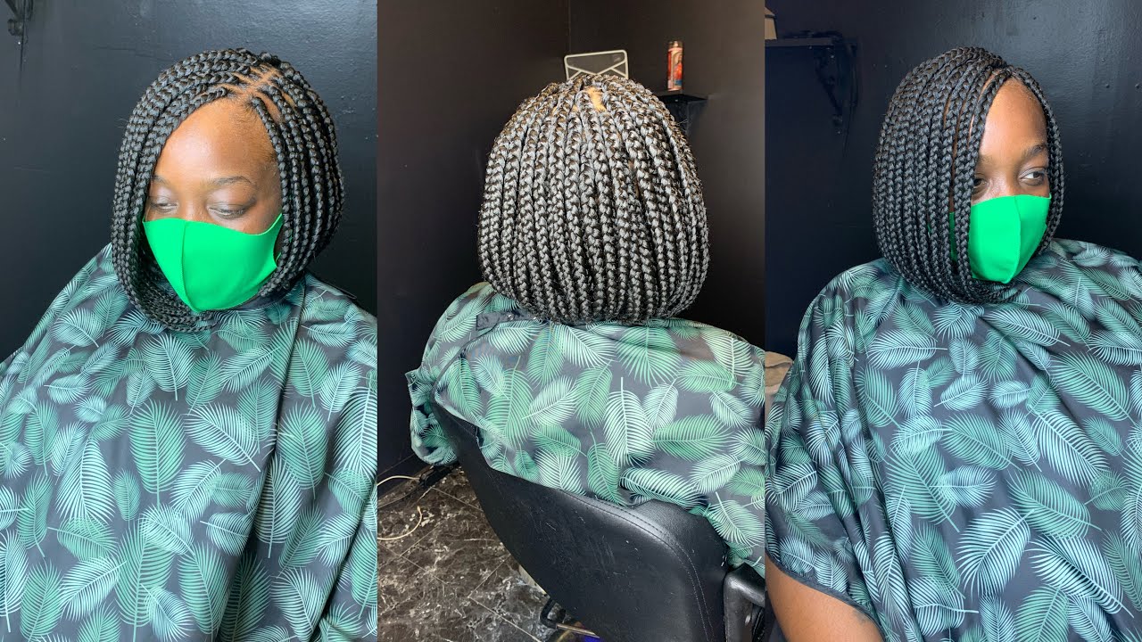 Box Braid Bob - BRAIDED BOB (HOW TO/BEGINNER FRIENDLY) - YouTube