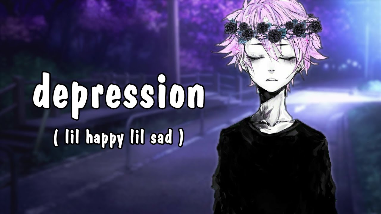 Nightcore - depression (lil happy lil sad) - Lyrics - YouTube