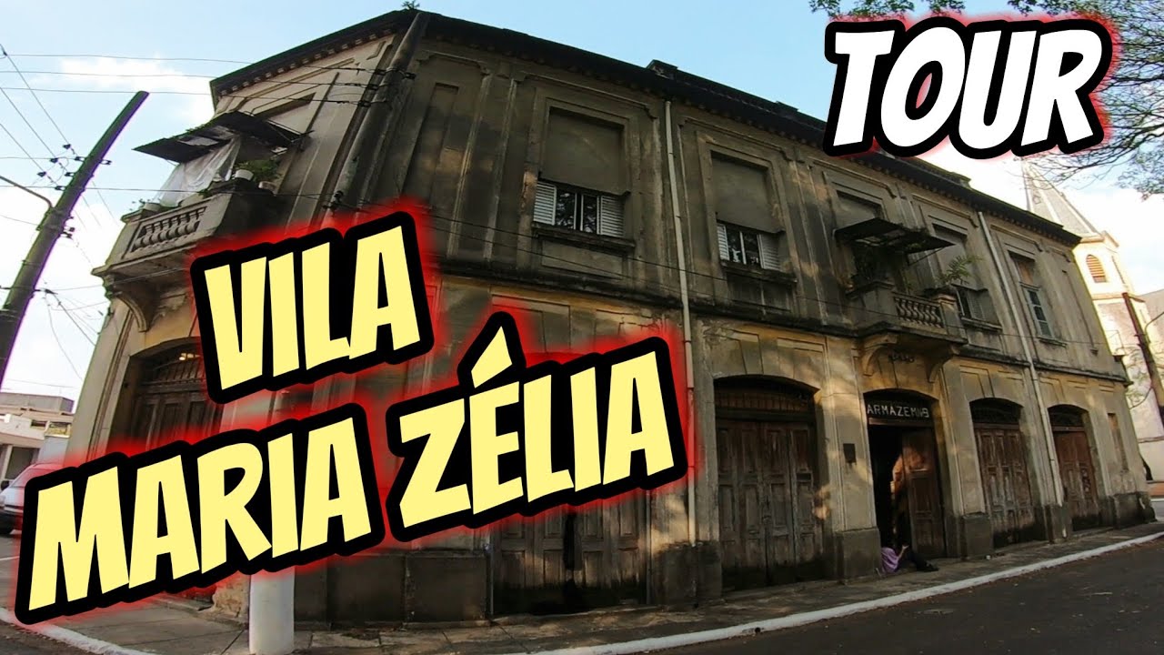 Walk Tour na Vila Maria Zélia..Memórias do passado em Ruínas.. - YouTube