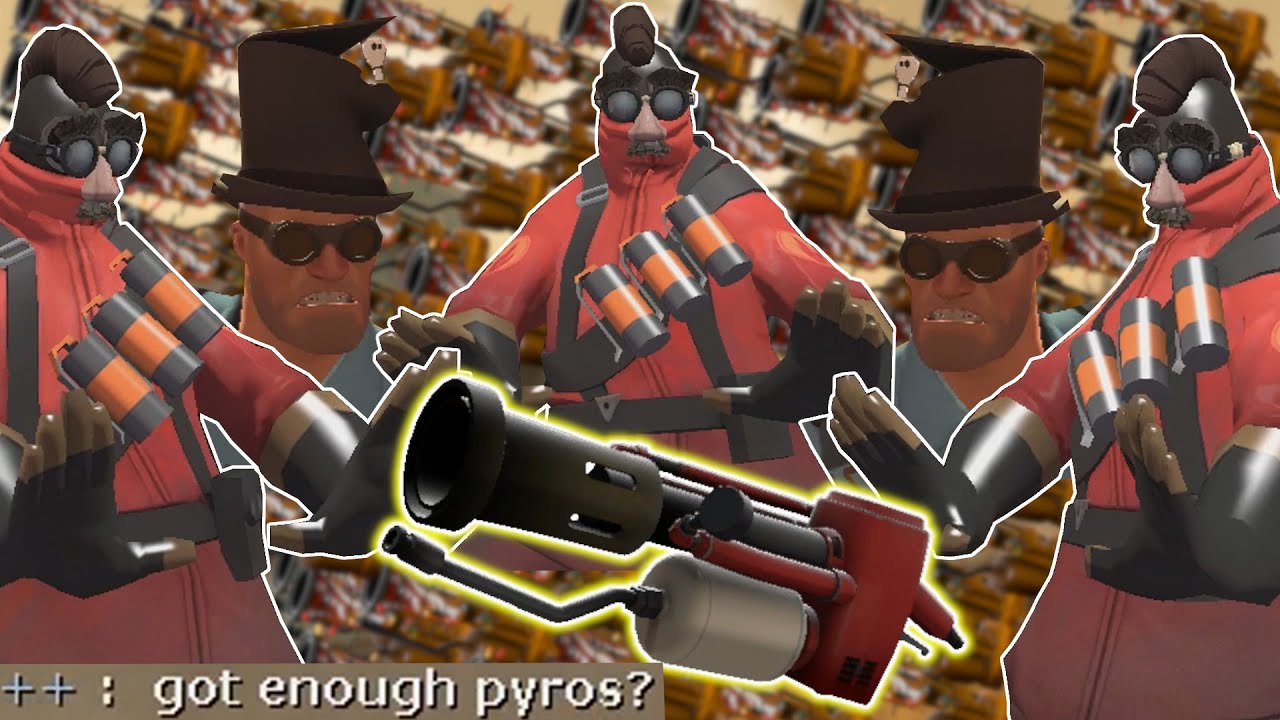 TF2: PYROS DRAGON FURY IS FUNKY!!!(engis vs. pyros) - YouTube