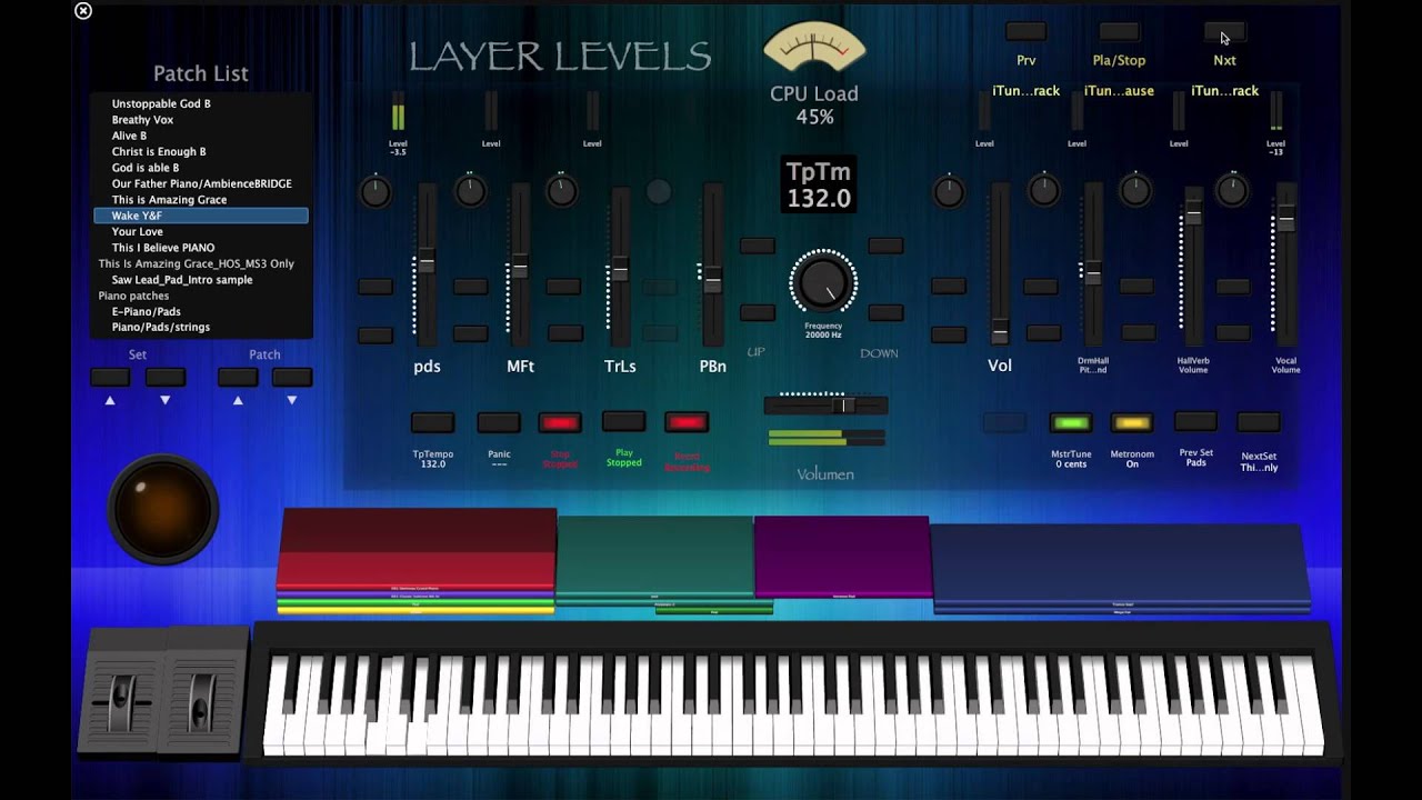 Hillsong Young & Free - Wake (Keyboard Tutorial) M - YouTube