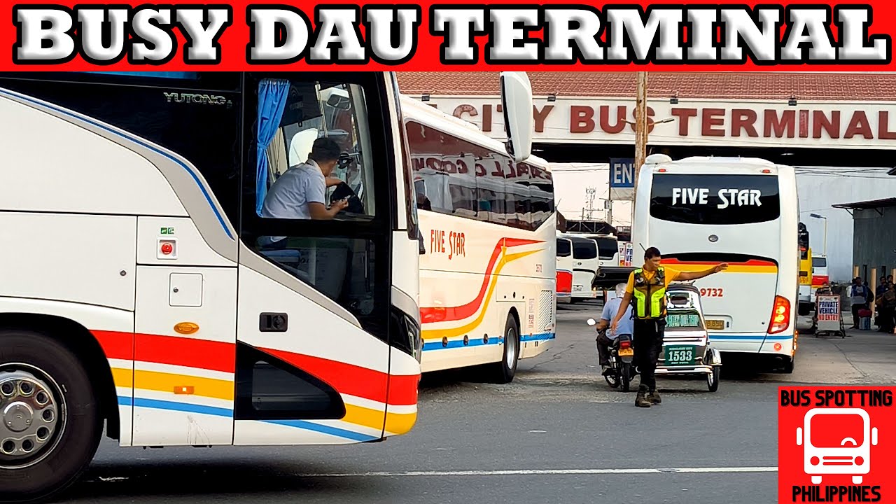 BEATING THE HOLY WEEK RUSH | BUSY DAU BUS TERMINAL - YouTube