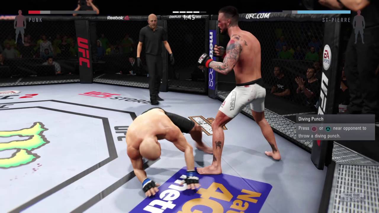 UFC 2 | GSP Knocks Himself Out - YouTube