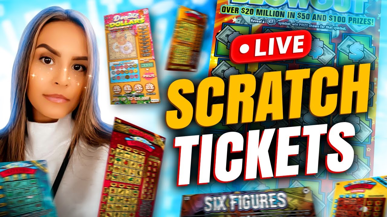 LIVE Scratch Tickets!! Come Say Hi! - YouTube