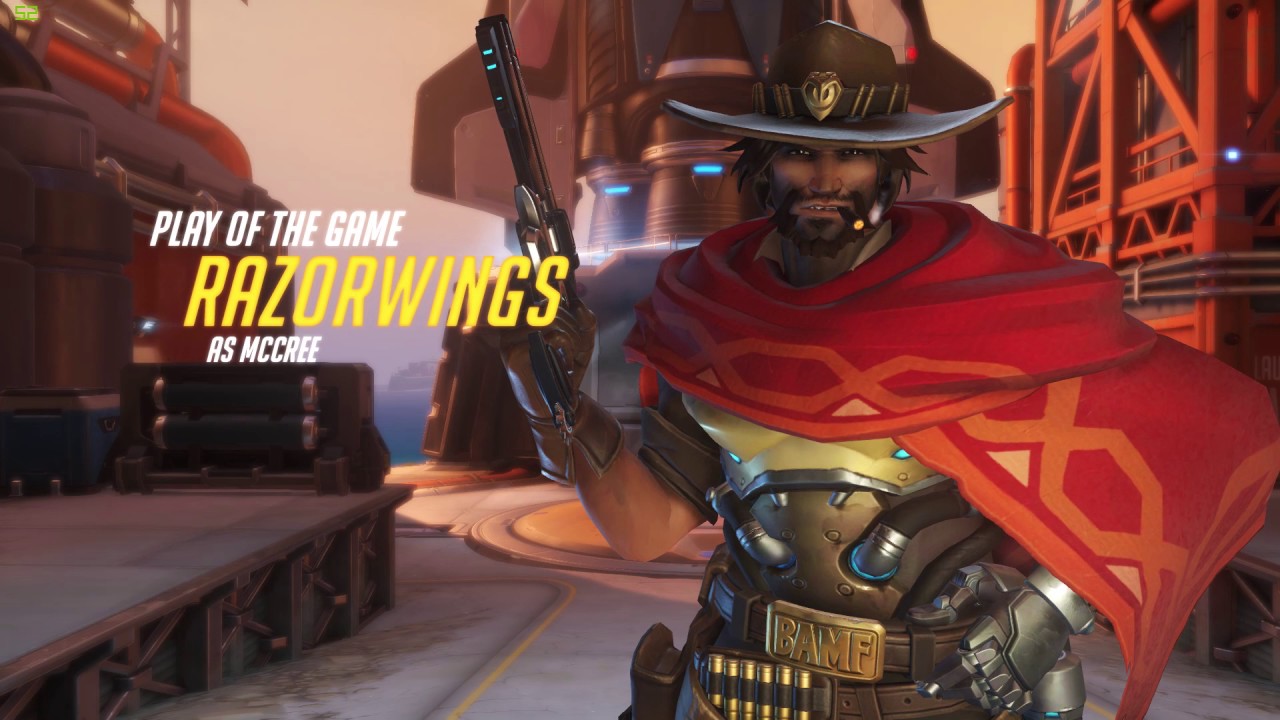 Overwatch McCree Play of the Game - YouTube