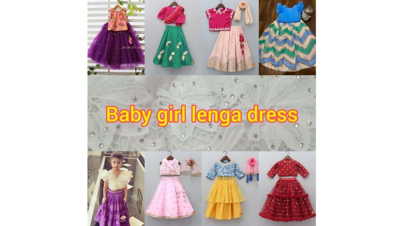 baby girl lenga dresses - YouTube