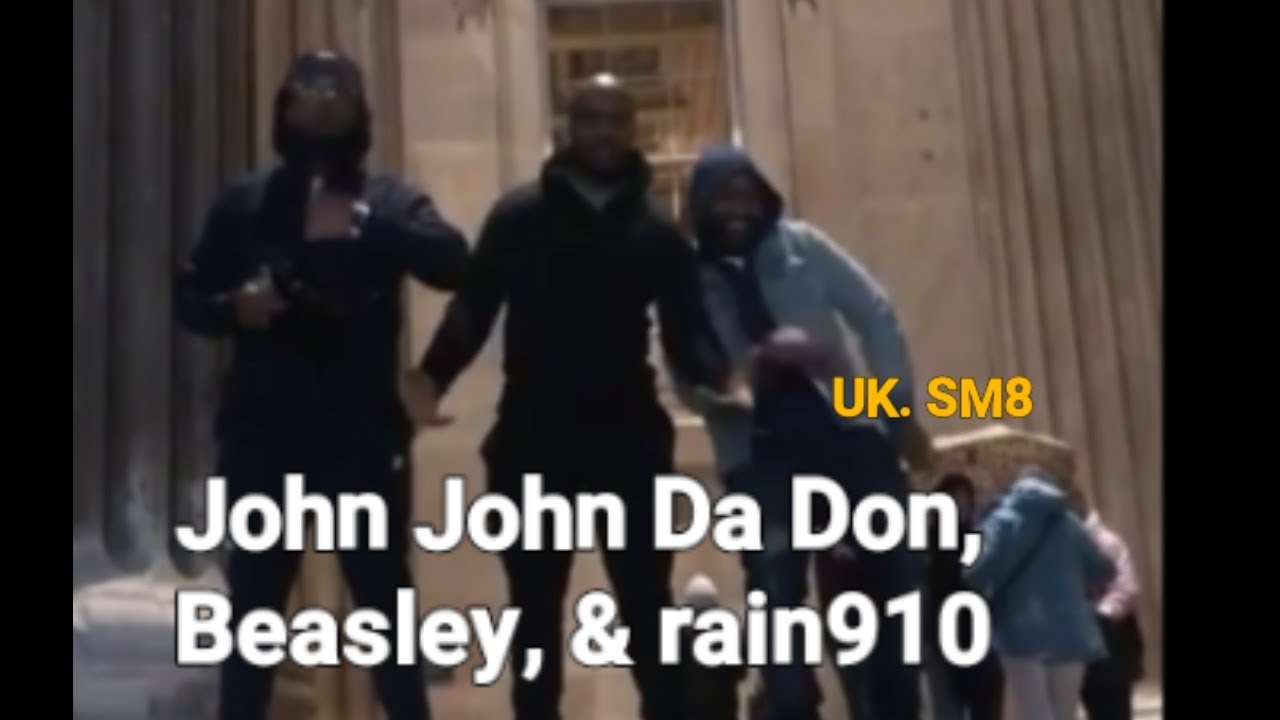 John John Da Don spotted in London for sm8 Hollow Da Don battle - YouTube