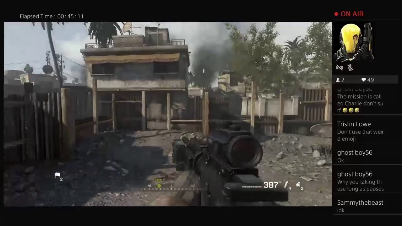 Playing cod mw 1 remastered - YouTube