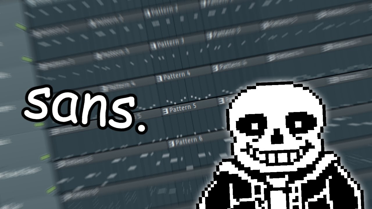 Undertale - sans. (Recreation in FL Studio) - YouTube