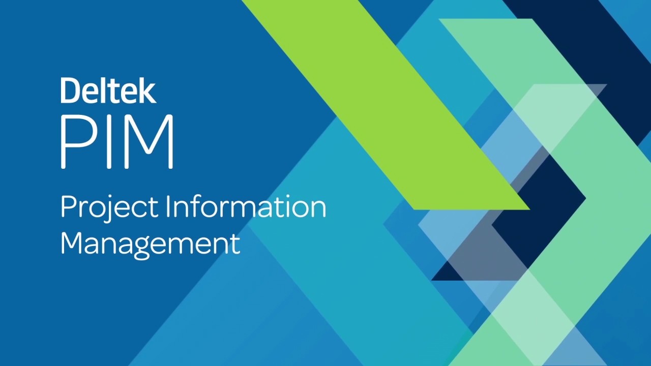 Deltek PIM Overview | Project Information Management - YouTube