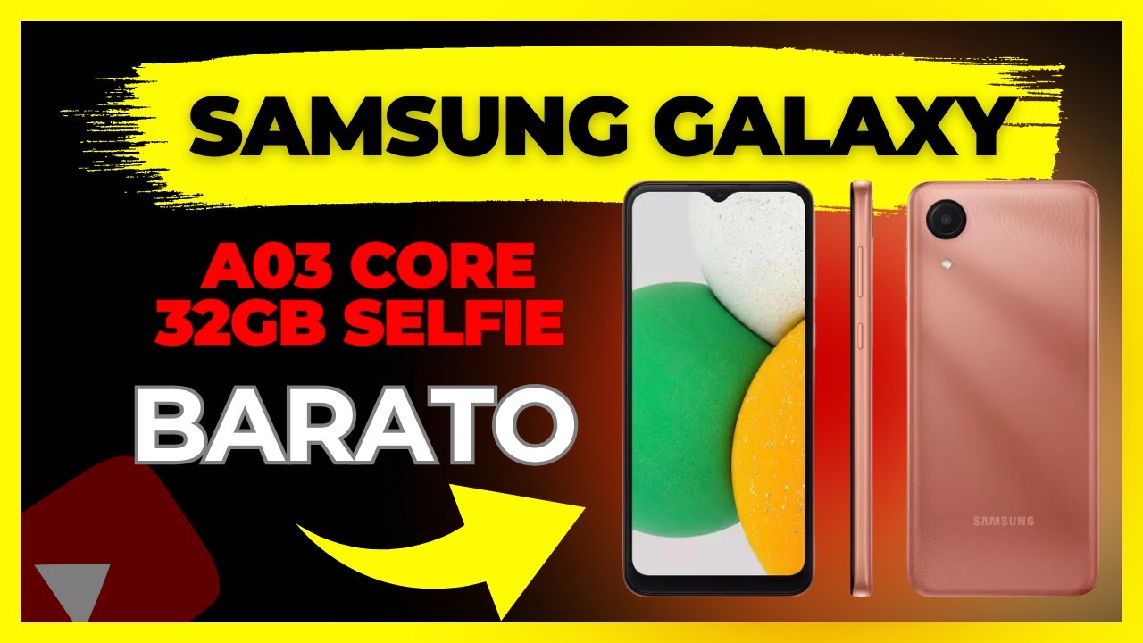 Smartphone Samsung Galaxy A03 Core 32GB Cobre Octa-Core 4G 2GB RAM 6,5 ...