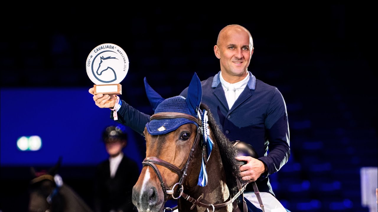 Marek Lewicki QUADIS II Last Chance winner Cavaliada Warszawa 2024 ...