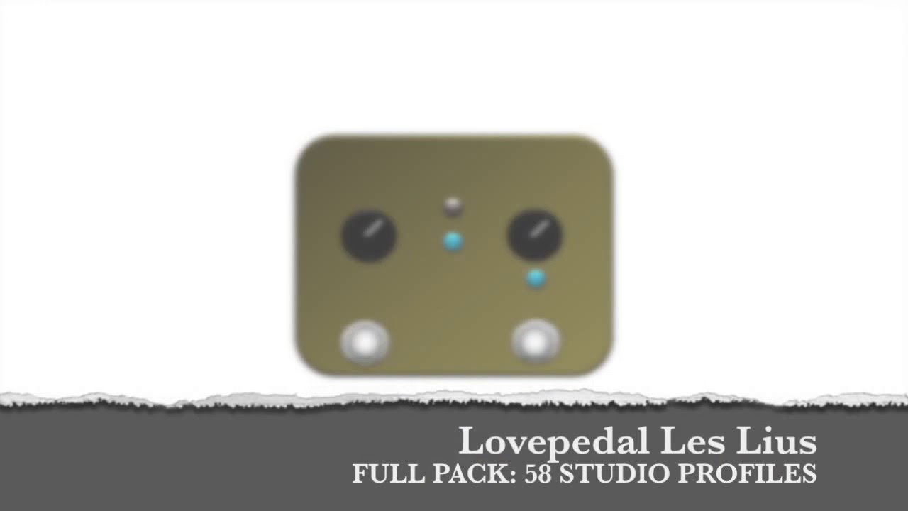 Rigbusters Kemper Profiles - Lovepedal Les Lius 1 - YouTube