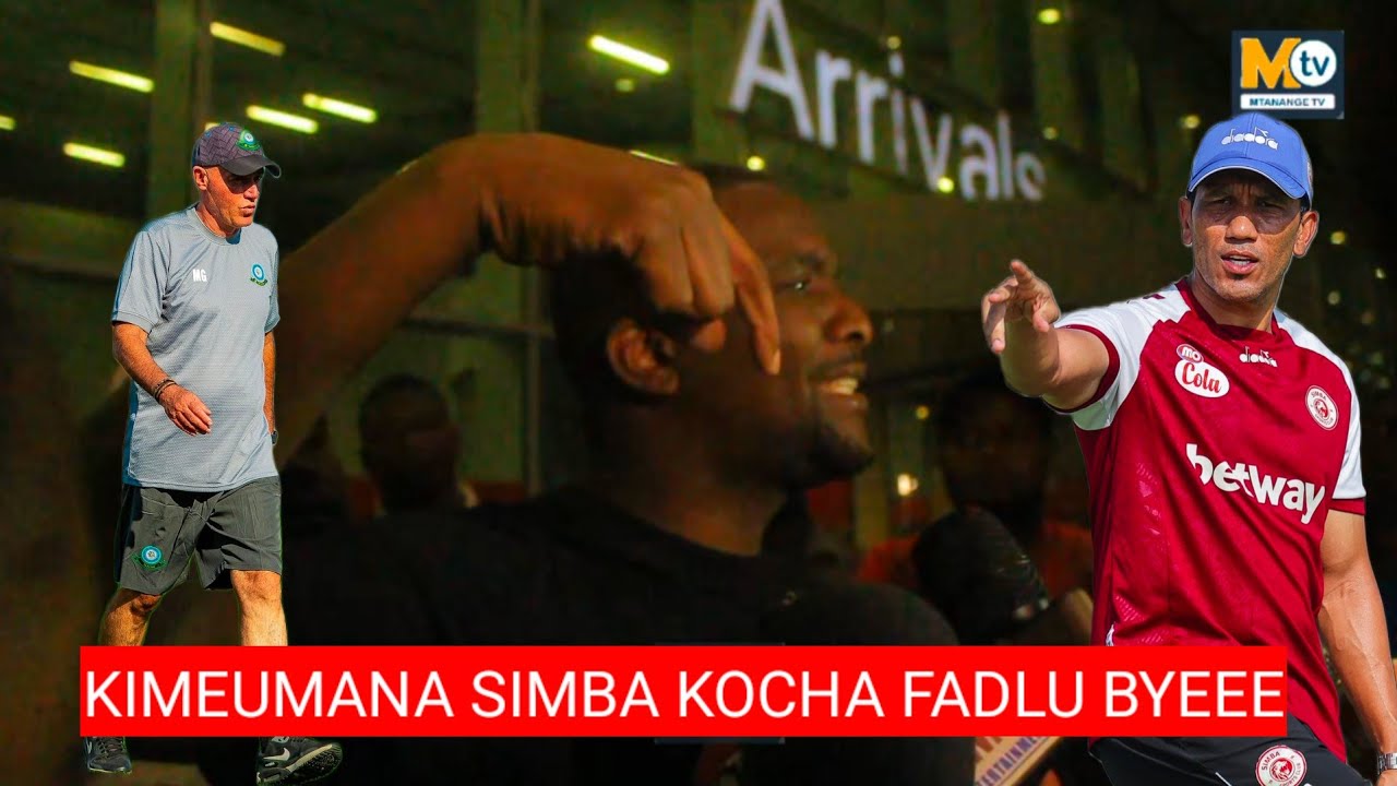 🚨LIVE,AHMEDALLY AANIKA A-Z KUONDOKA KOCHA FADLU SIMBA, GAMONDI VIP ...
