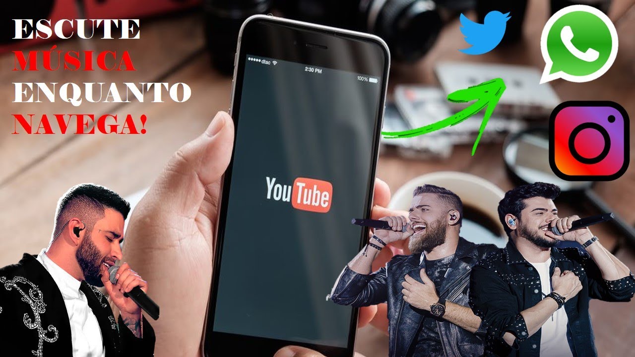Como escutar músicas do Youtube no celular com o app fechado! Funciona ...