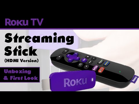 Unboxing & First Look: Roku Streaming Stick (HDMI Version) (HD ...