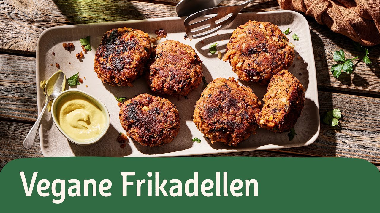 Vegane Frikadellen – einfach und lecker 😋 | REWE Deine Küche - YouTube