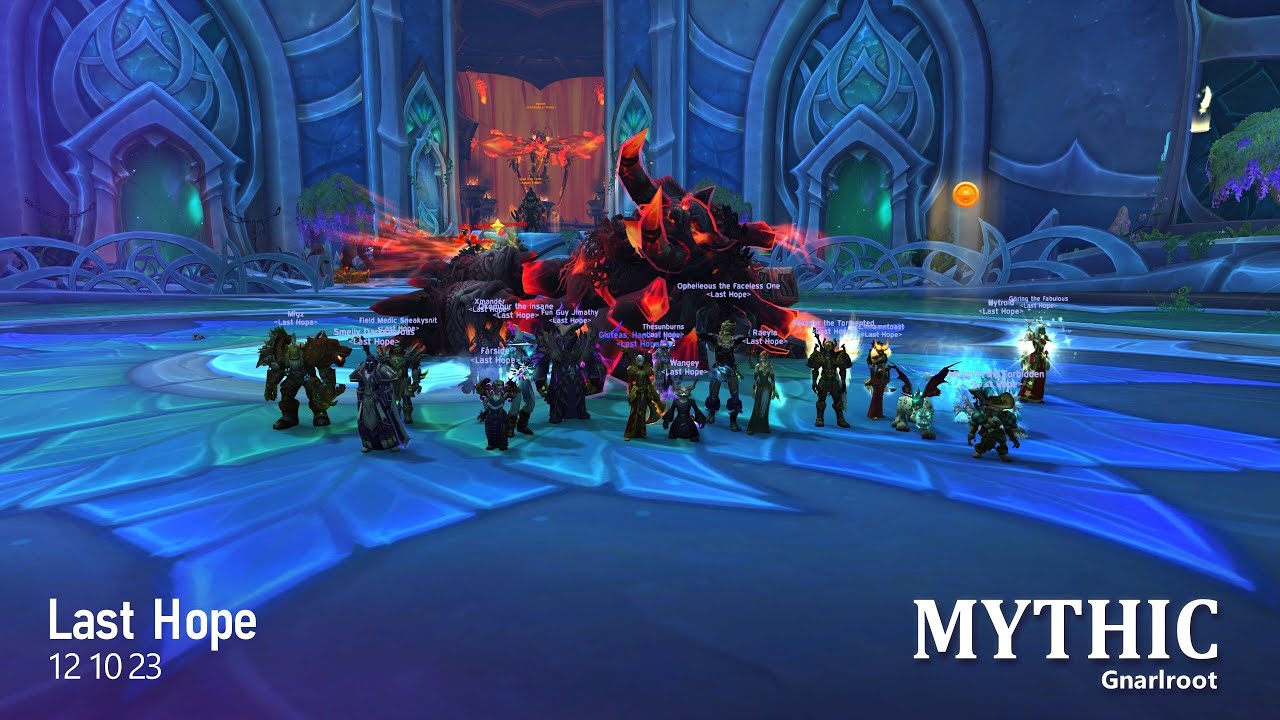 Last Hope of Illidan - Mythic Gnarlroot - Amirdrassil, the Dream's Hope ...