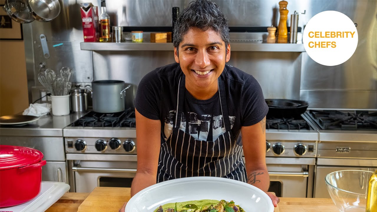 Celebrity Chefs Recipes: Preeti Mistry's Curry Leaf Ginger Brussels ...