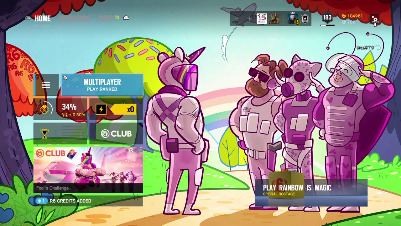 Rainbow 6 Siege April Fools update - YouTube