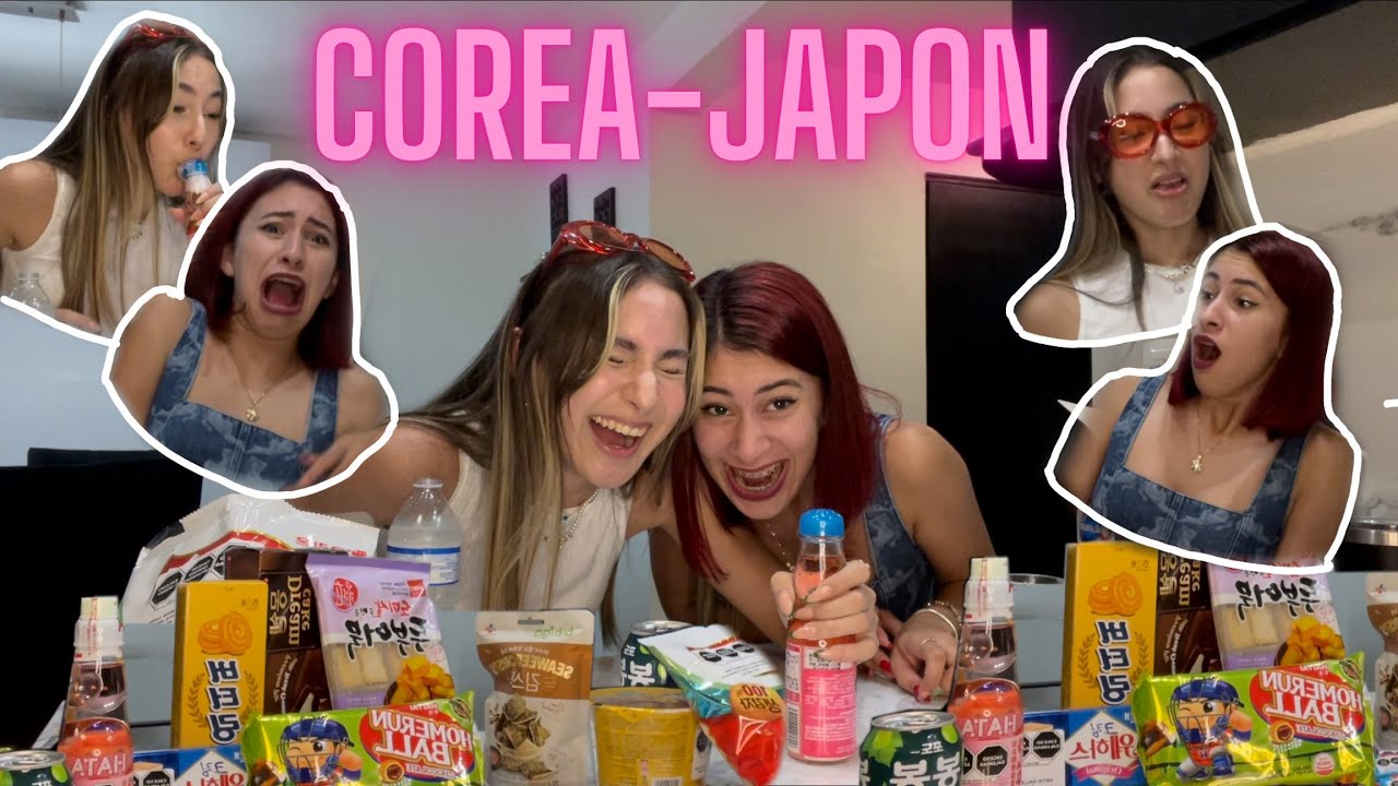 PROBANDO PRODUCTOS DE COREA/JAPON - YouTube