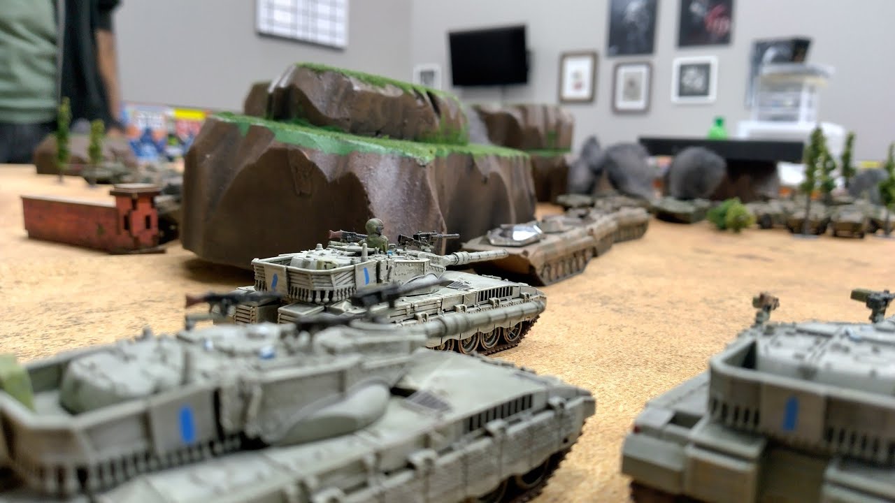 IDF and Syrians Team Yankee Battle Report! by Heavy Metal Wargaming ...