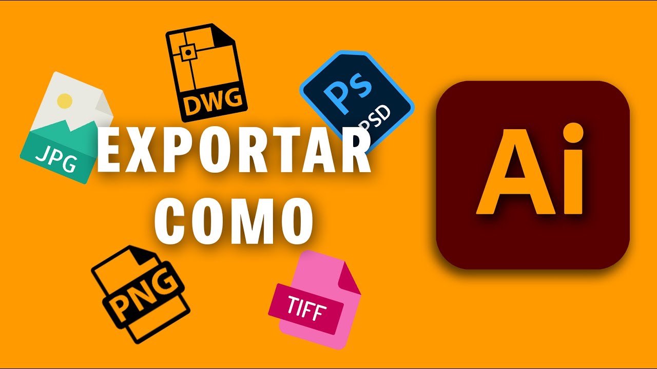 EXPORTAR COMO en Illustrator | Curso profesional de Illustrator - YouTube