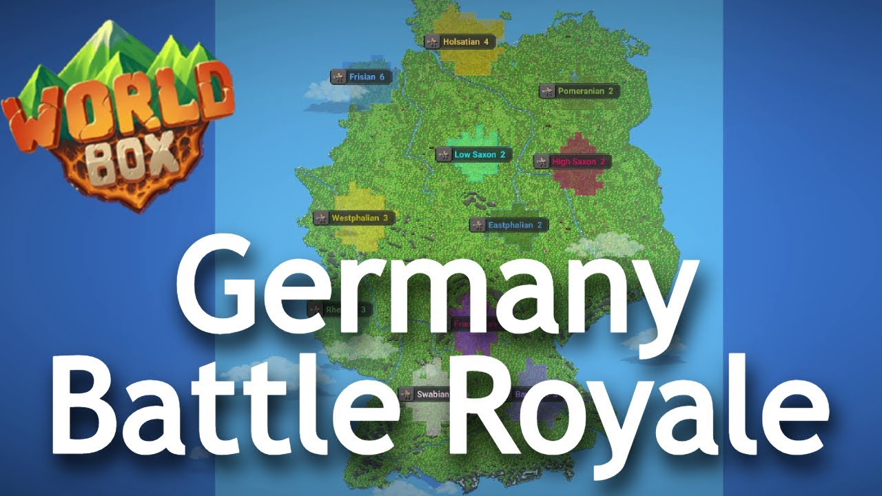 Germany Battle Royale | WorldBox Timelapse - YouTube