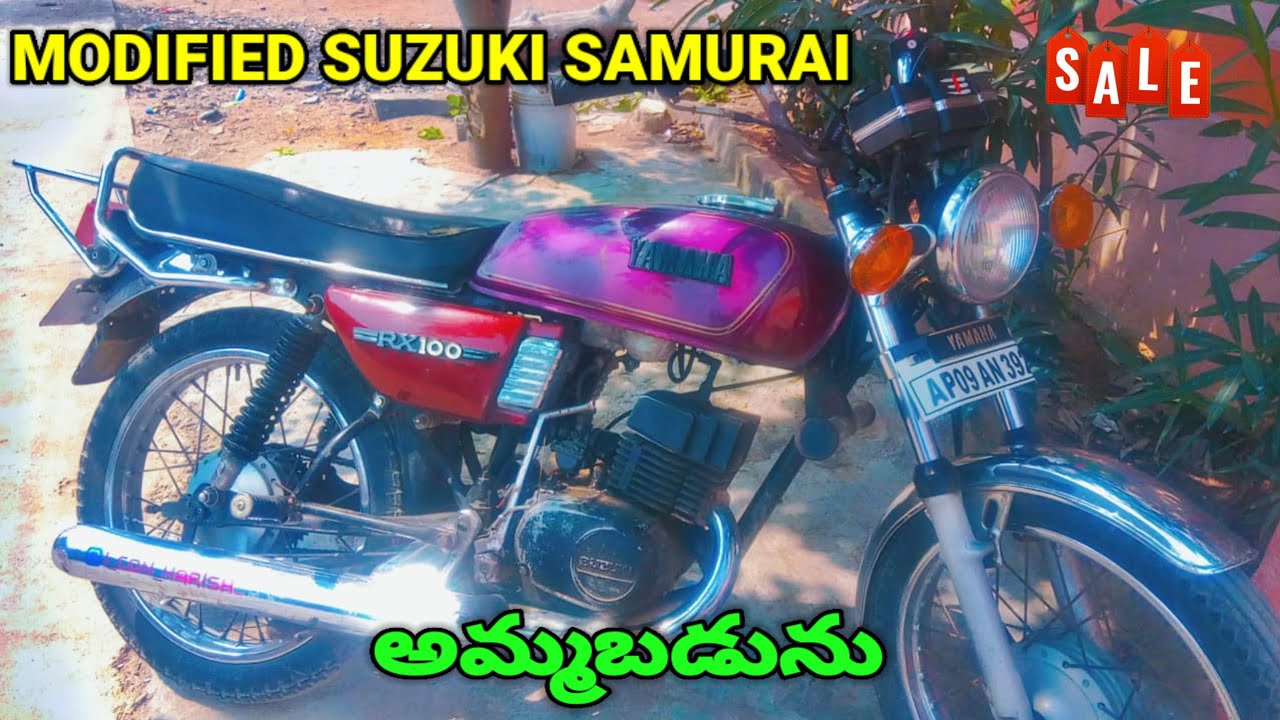 MODIFIED SUZUKI SAMURAI BIKE FORSALE - YouTube