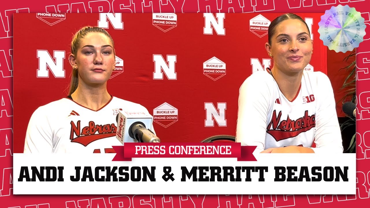 Merritt Beason and Andi Jackson Press Conference | Huskers Top ...