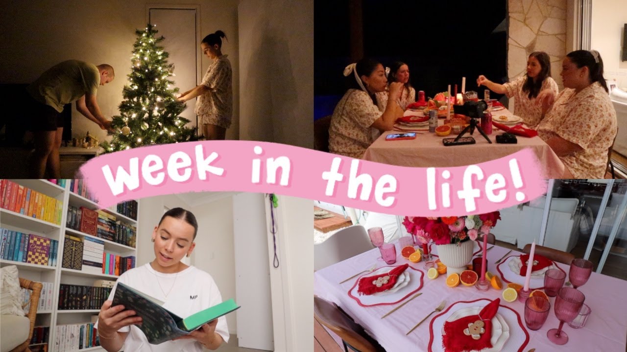 spend the week with me 🌷 book haul, decor shopping & bestie hangouts ...