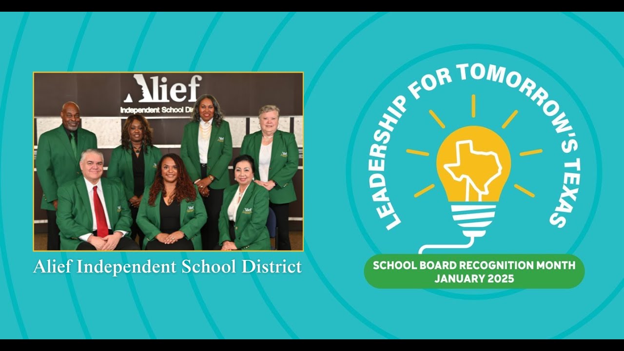 Alief ISD School Board Recognition Month - YouTube