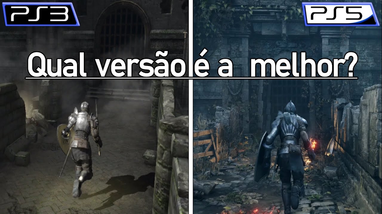 O Melhor Remake? Demon's Souls Remake VS Demon's Souls Clássico | PS5 ...
