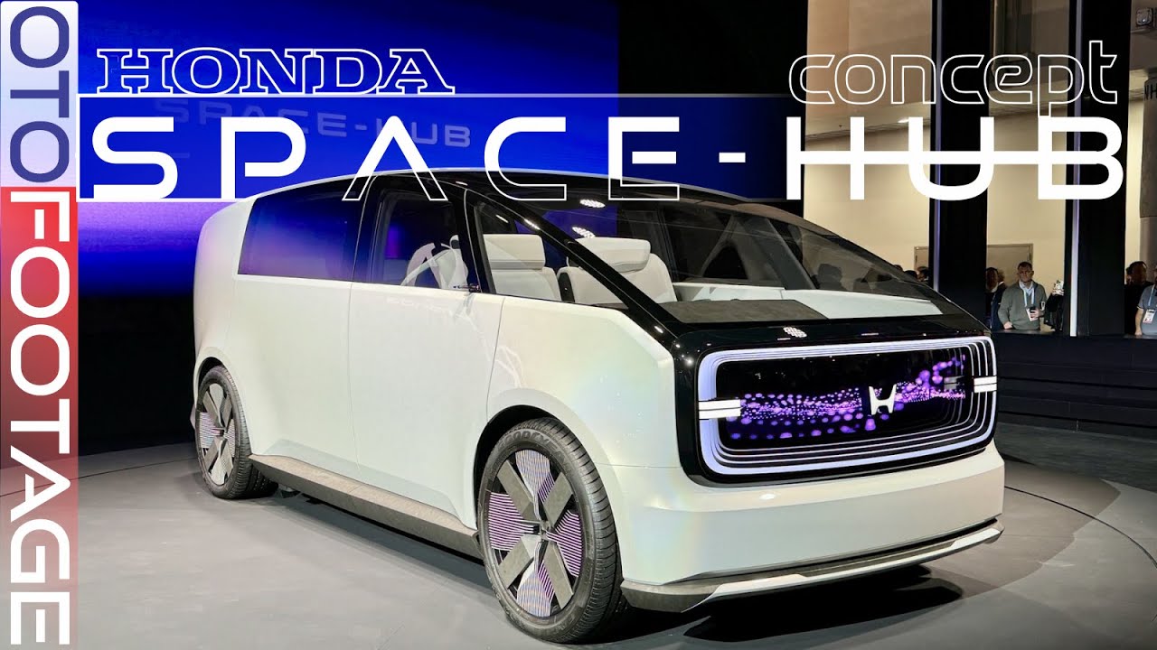 Honda Space-Hub EV Concept Revealed at CES 2024 | Honda 0 Series ...