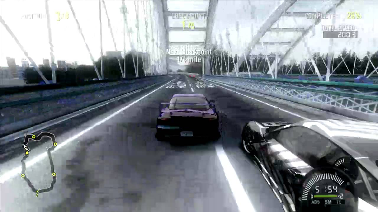 Need For Speed Pro Street Tokyo Expressway Speed Challenge - YouTube