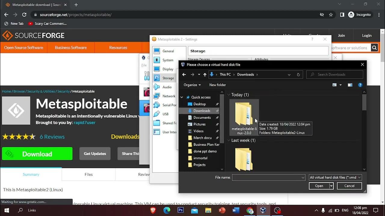 HOW TO DOWNLOAD AND INSTALL METASPLOITABLE 2 IN VIRTUALBOX | WINDOWS 10 - YouTube