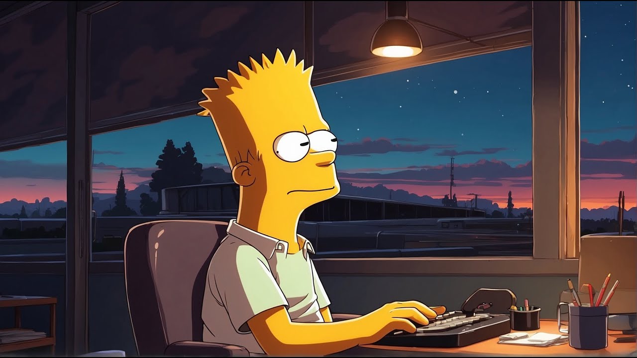 CHILL BEAT ~ RELAX WIITH SERIOUS SIMPSONS - YouTube