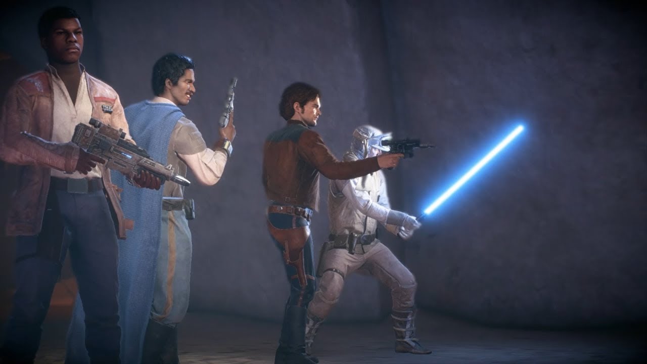 BATTLEFRONT 2 | FINN GAMEPLAY | HEROES VS VILLAINS - YouTube