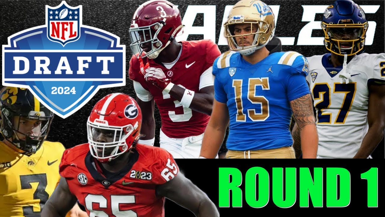 2024 NFL Draft LIVE Reaction 👀 Picks 1 - 32 will the Eagles make a ...